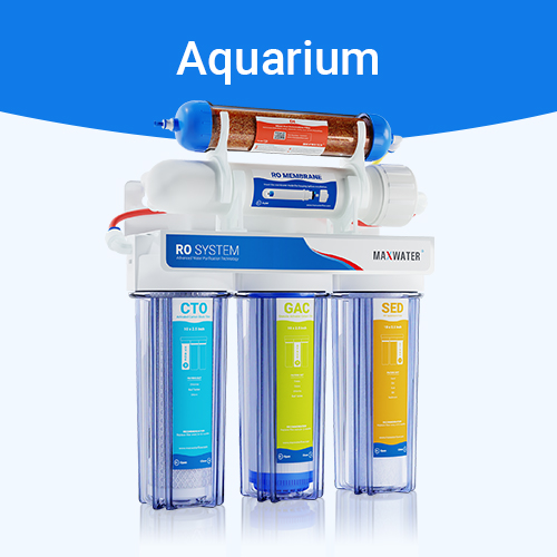 Aquarium Reverse Osmosis RO/DI Filter System - Blue Max Water