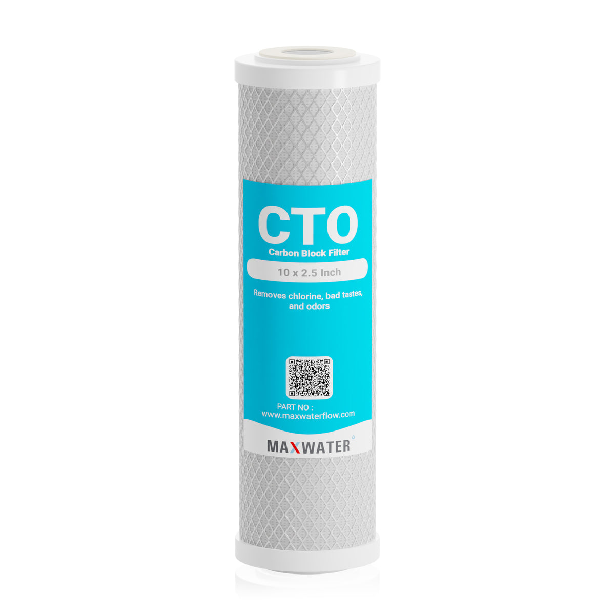 CTO Carbon Block Filter Cartridge for RO System or Whole House System ...