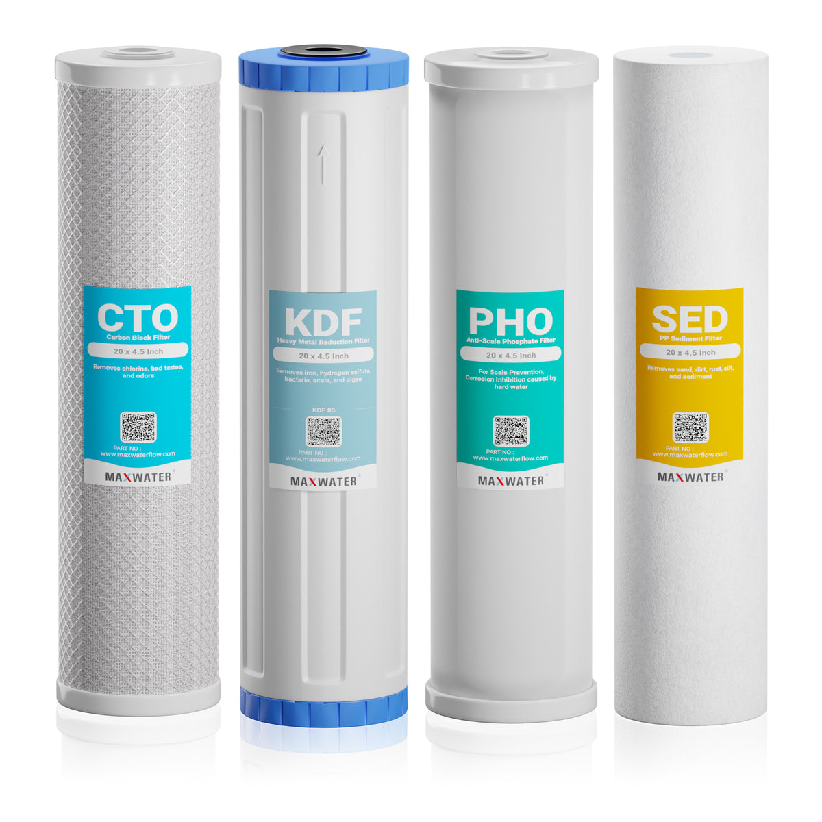 Heavy Metal, Iron, Anti-scale Filter Cartridges for Ultimate Whole Hou ...