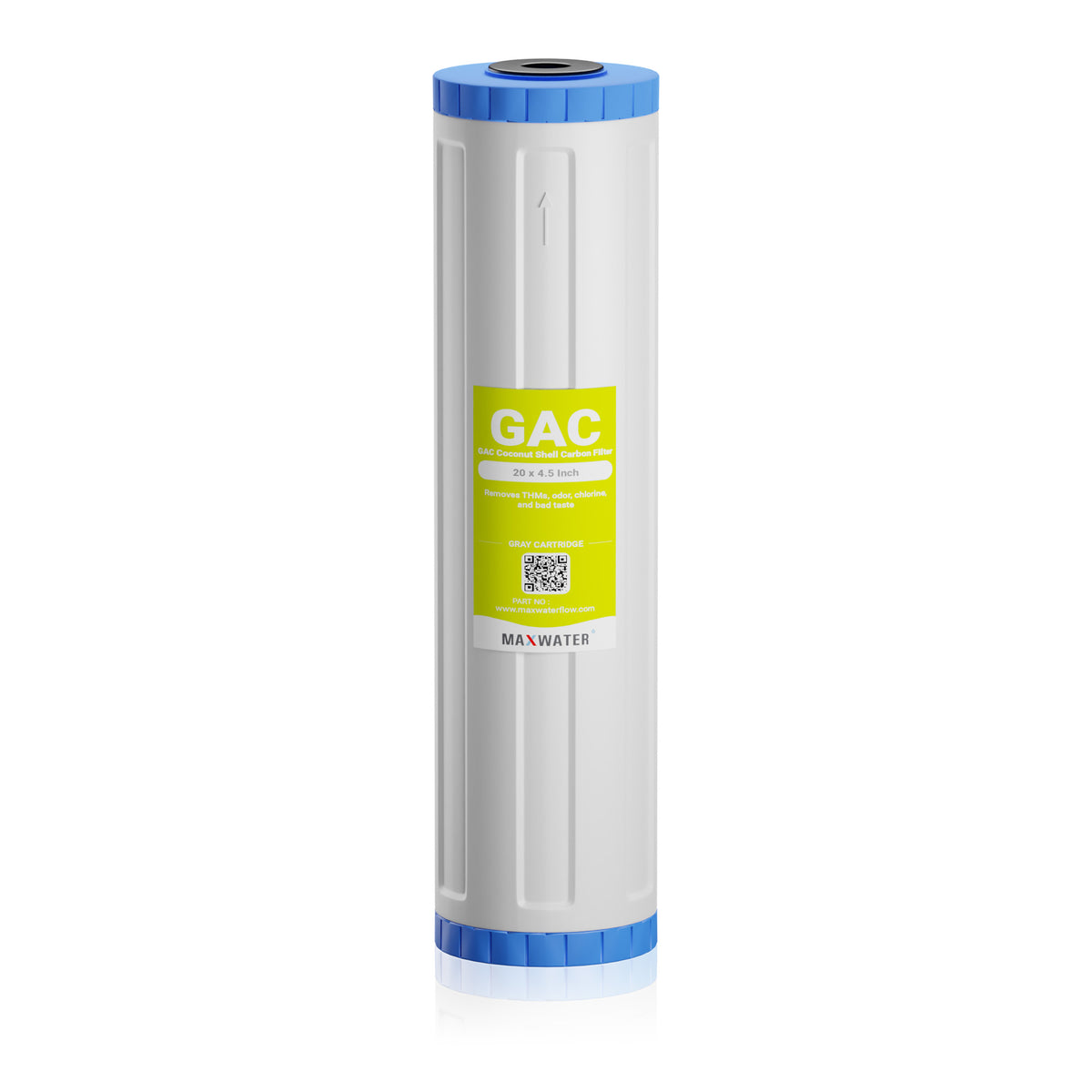 GAC Filter Cartridge for Whole House System, Size - 20" x 4.5" – Blue ...