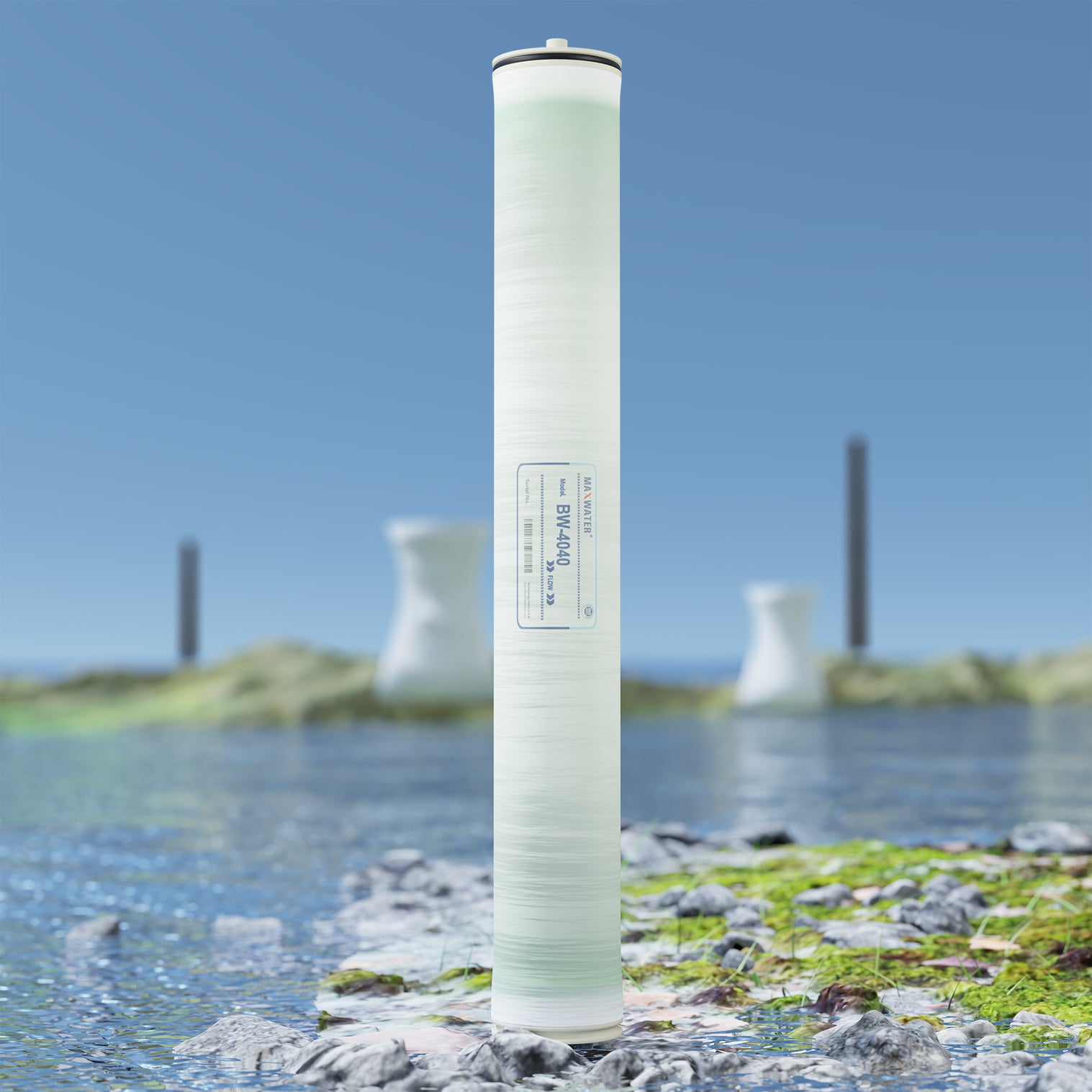 Commercial RO Membrane 4040 (4-Inch x 40-Inch) – Blue Max Water