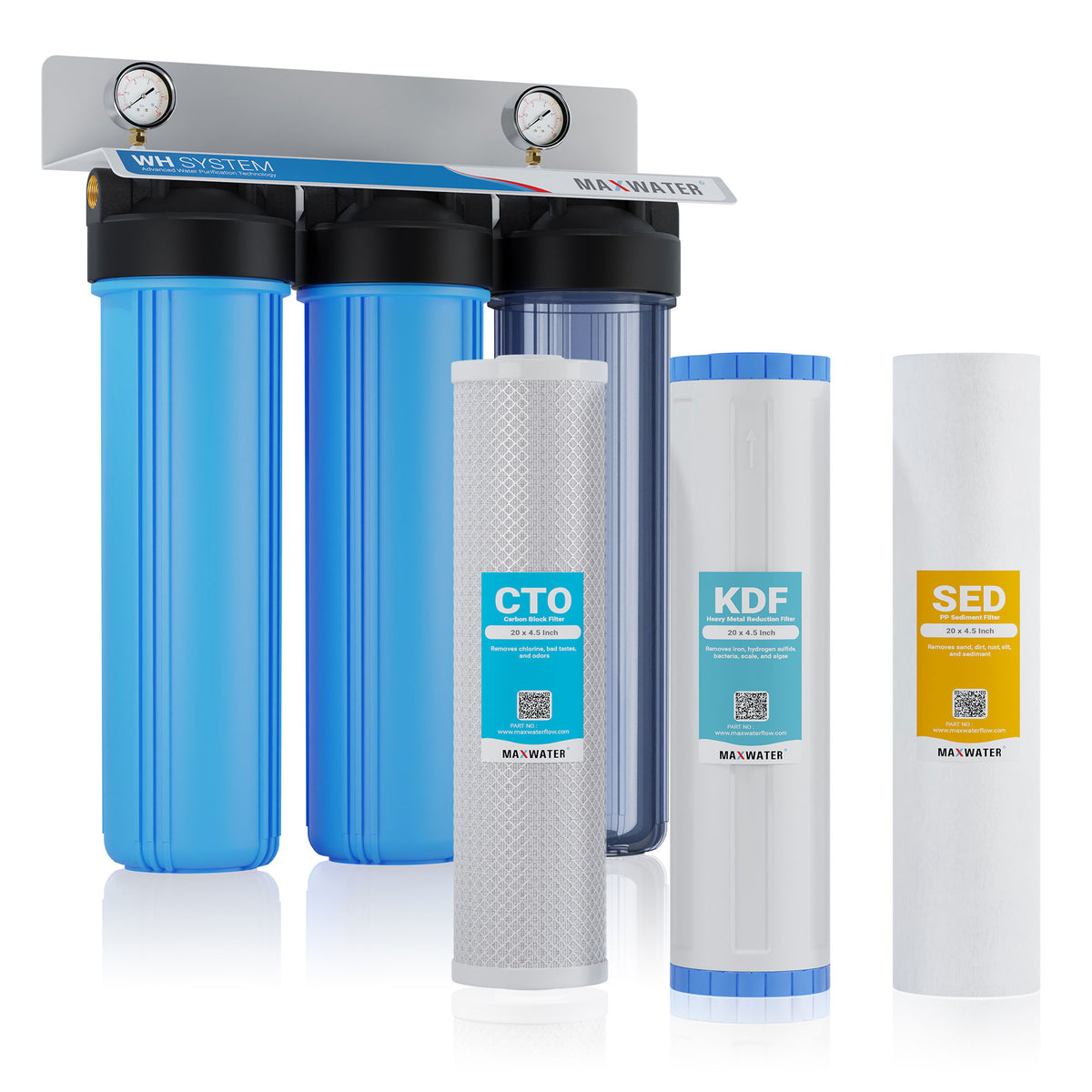 Heavy Metals Whole House Water Filtration System – Blue Max Water