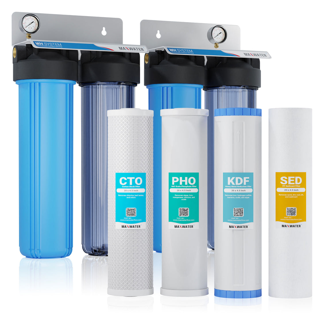 Water Filtration Systems & Accessories - Blue Max Water